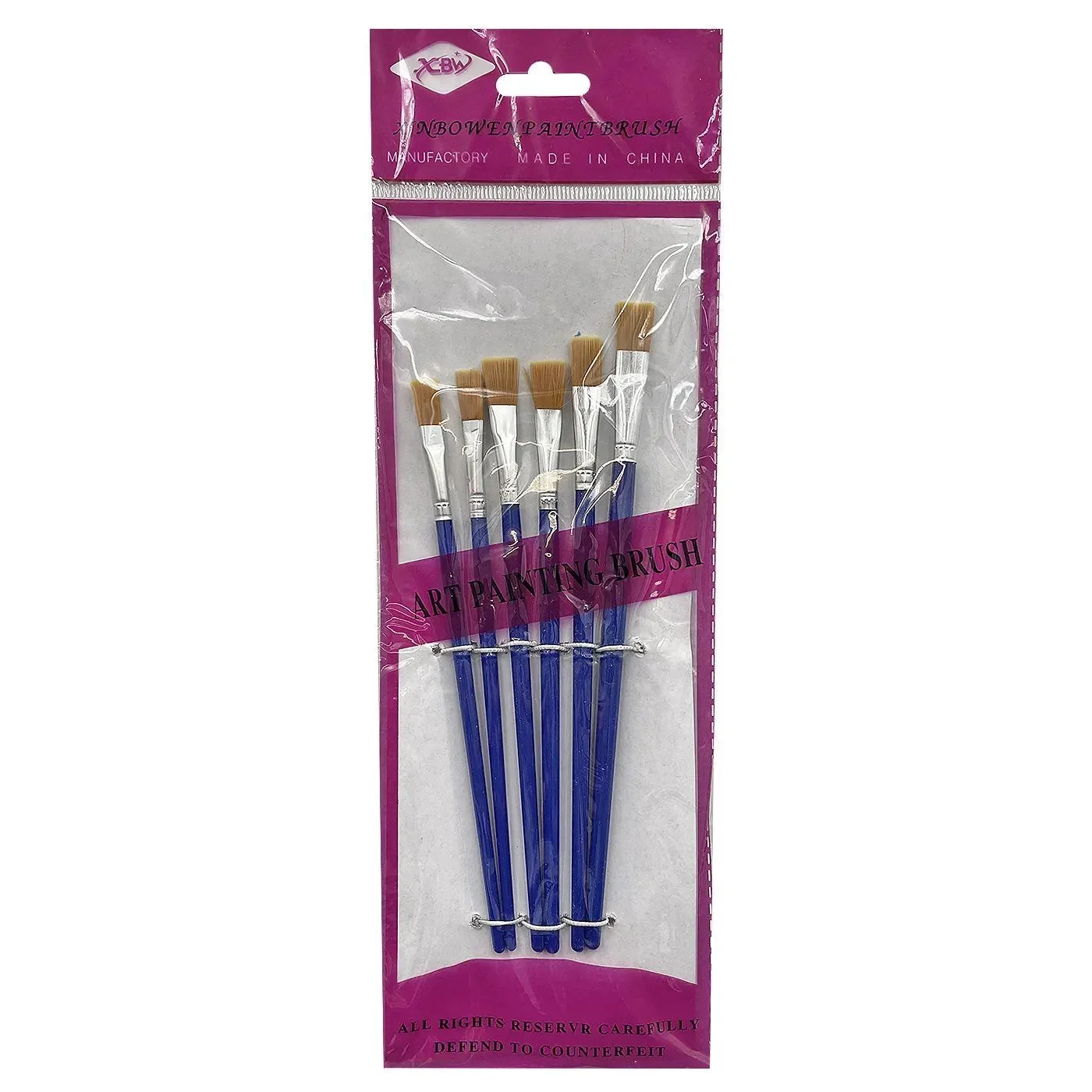 ΠΙΝΕΛΑ ΖΩΓΡΑΦΙΚΗΣ ΣΕΤ=6 ΤΕΜ 20cm Justnote 70912 - 1 τμχ | G for Gadget