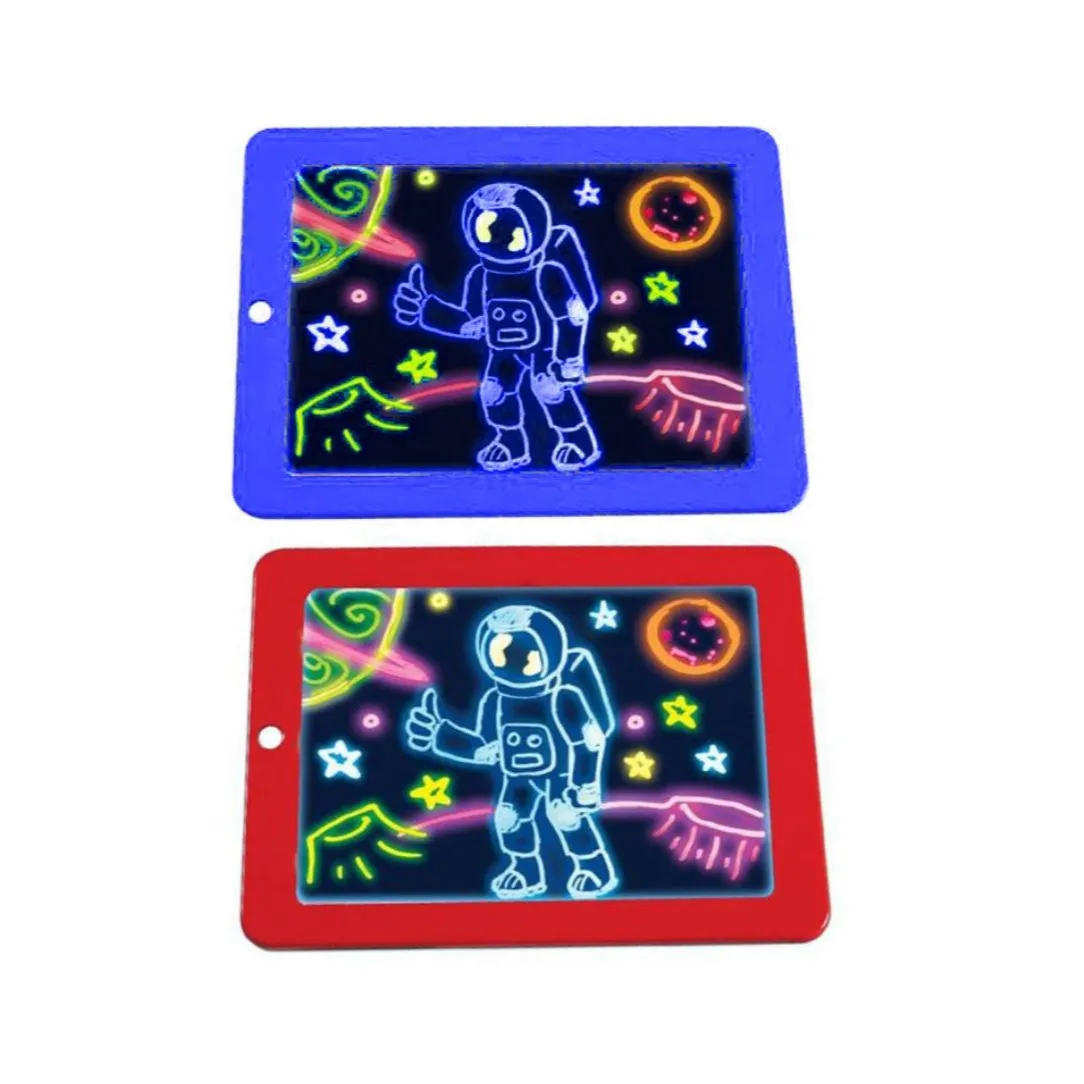 3D Magic Sketchpad, Φορητός Πίνακας Ζωγραφικής Glow Drawing Pad για ...