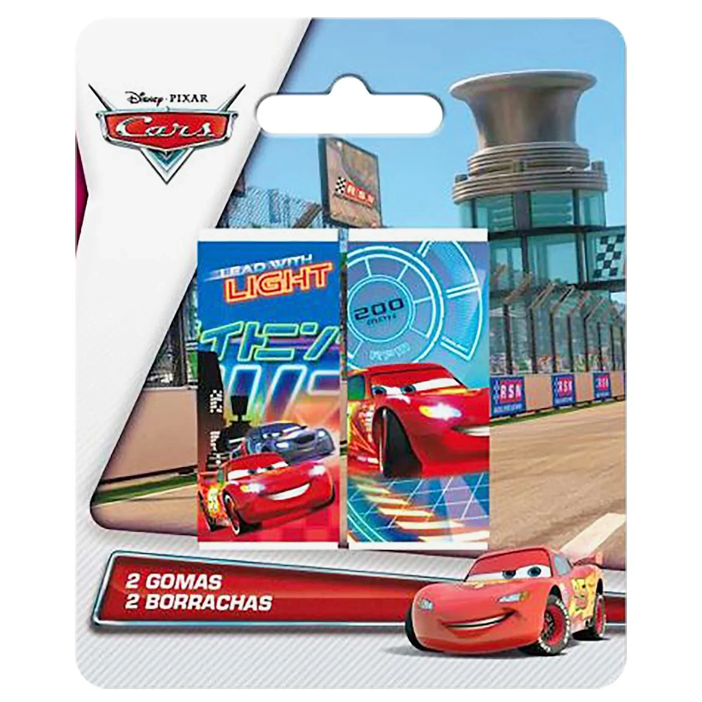 Γόμες cars σετ=2 τεμ Justnote 80849 - 1 τμχ | G for Gadget